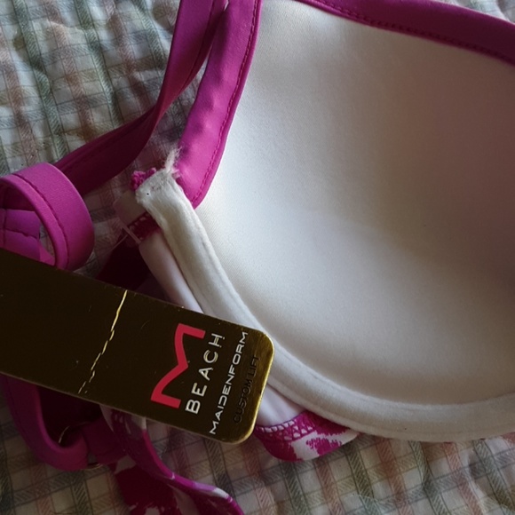 Maidenform | Swim | Maidenform Comfort Lift Bikini Top 34c | Poshmark